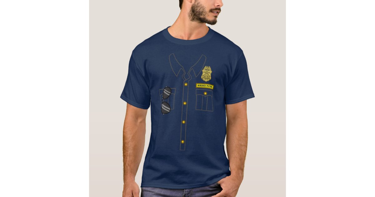 Border Patrol Costume Halloween Border Patrol T-Shirt | Zazzle