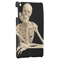 Bored Skeleton iPad Mini Cover | Zazzle