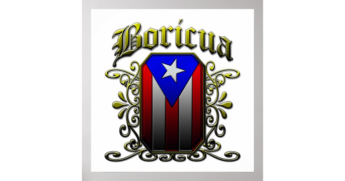 Boricua Poster | Zazzle