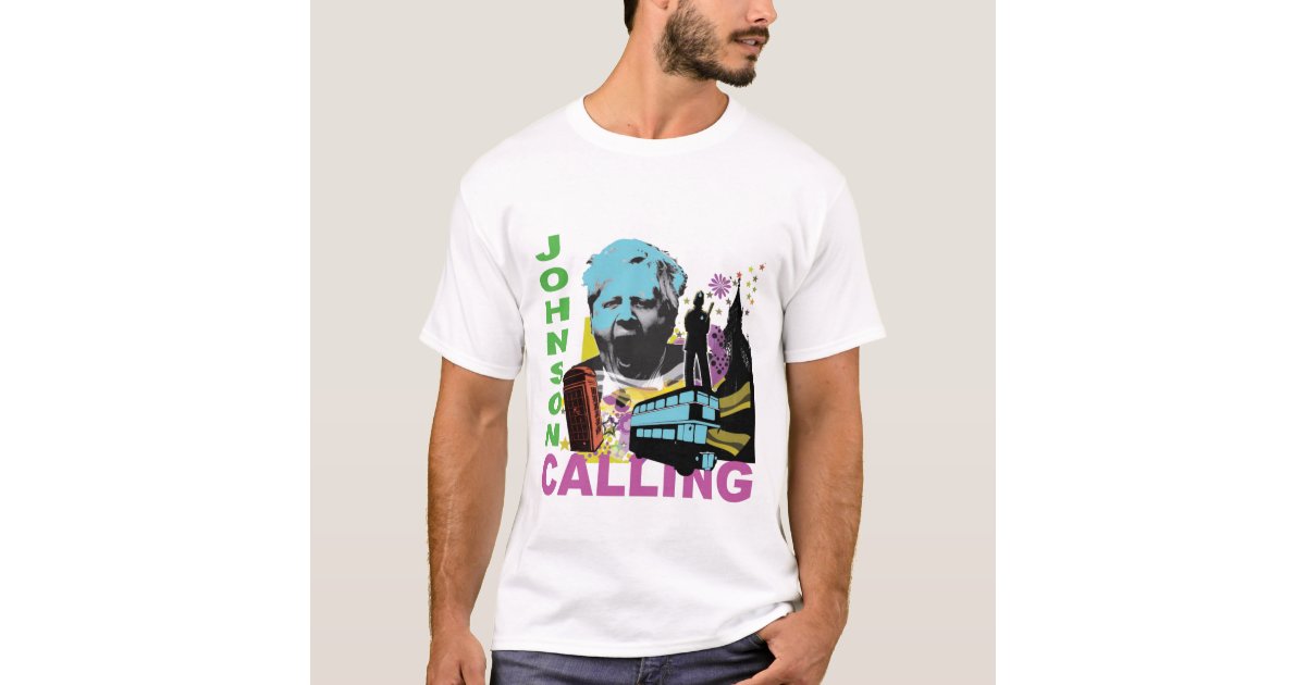 Boris Johnson T-Shirt | Zazzle