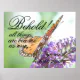 Born Again Butterfly Poster | Zazzle