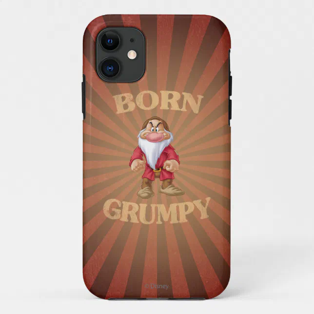 Born Grumpy Case-Mate iPhone Case | Zazzle