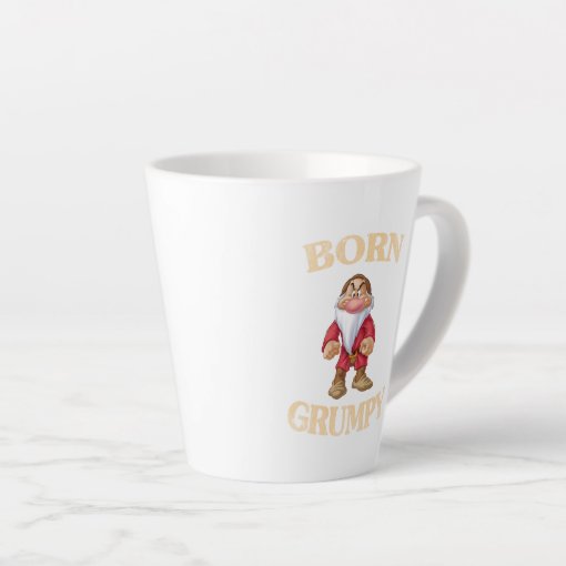 Born Grumpy Latte Mug | Zazzle