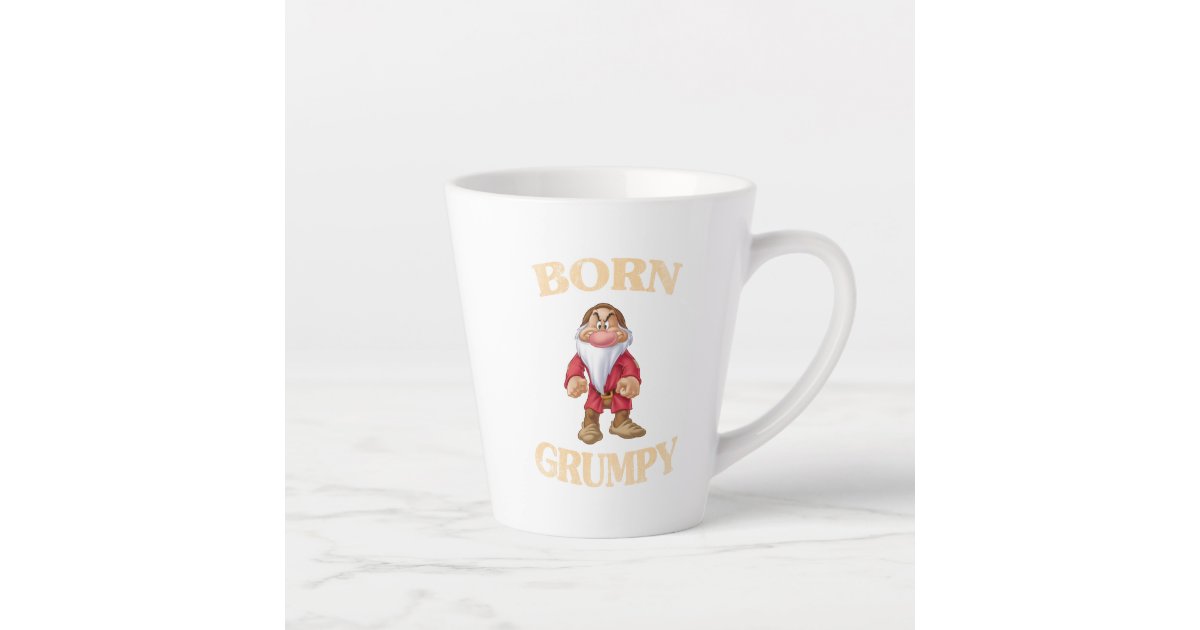 Born Grumpy Latte Mug | Zazzle