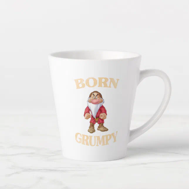 Born Grumpy Latte Mug | Zazzle