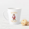 Born Grumpy Latte Mug | Zazzle
