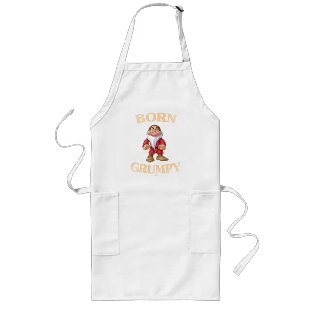 Born Grumpy Long Apron | Zazzle