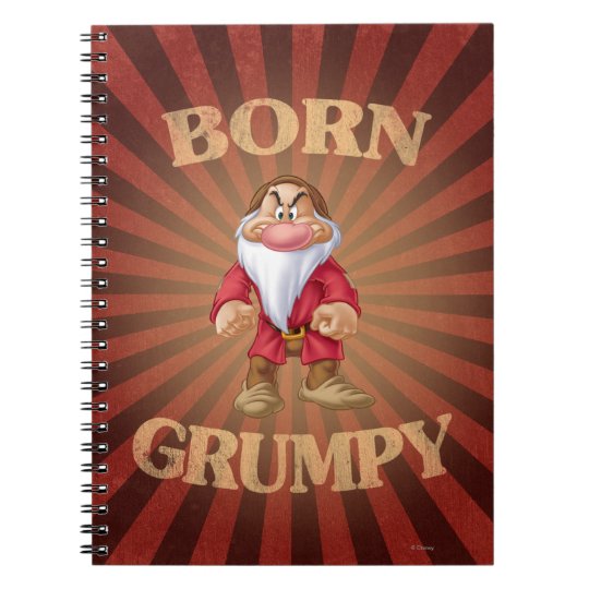 Born Grumpy Notebook | Zazzle.com