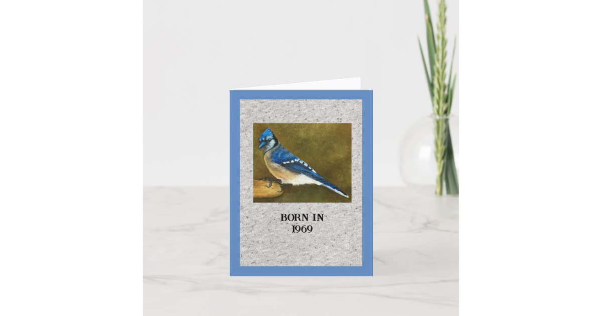 Born in 1969 Birthday fun facts Card | Zazzle