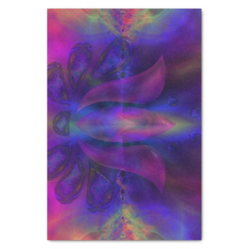 Born Of Lotus Tissue Paper | Zazzle