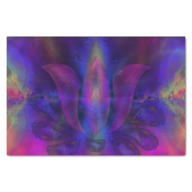 Born Of Lotus Tissue Paper | Zazzle