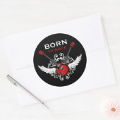Born To Rock stickers | Zazzle
