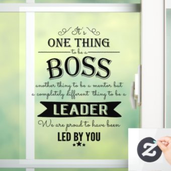 Boss appreciation week card boss sign | Zazzle