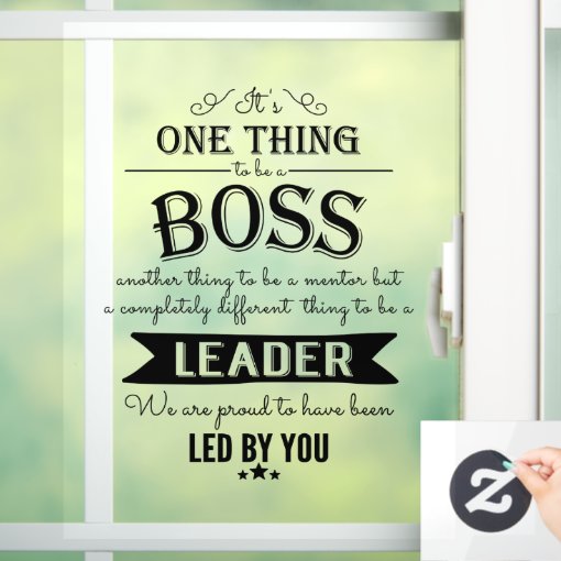 Boss appreciation week card boss sign | Zazzle