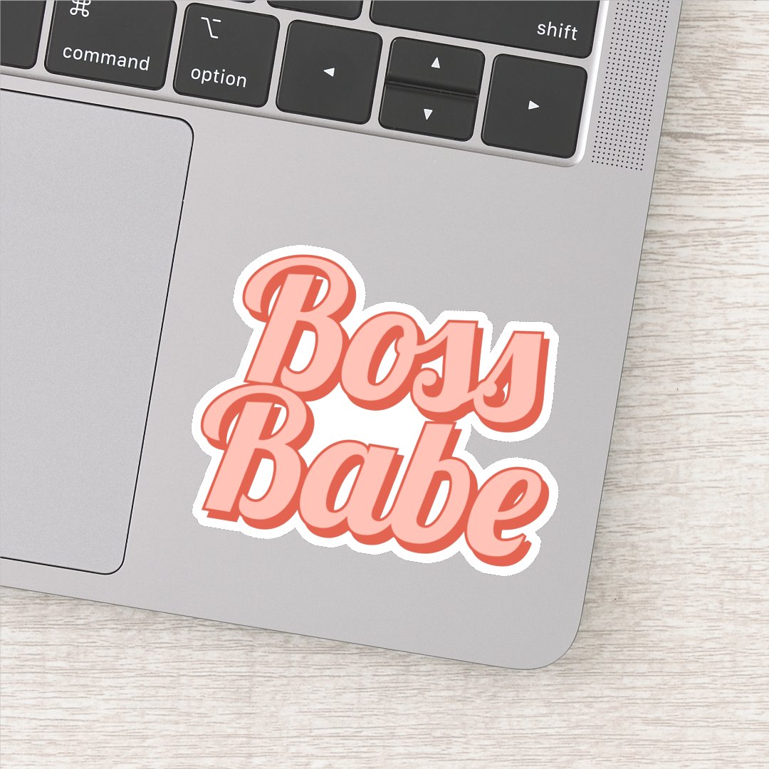 Boss babe sticker | Zazzle
