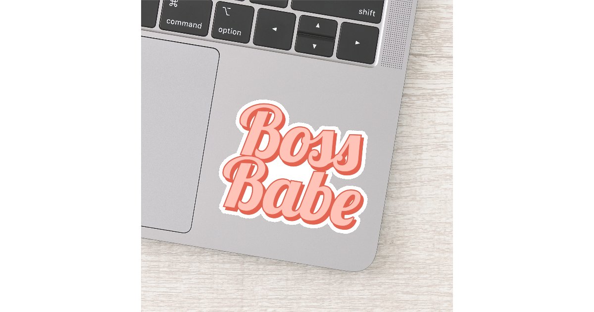 Boss babe sticker | Zazzle