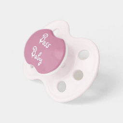 Boss Baby Pacifier | Zazzle