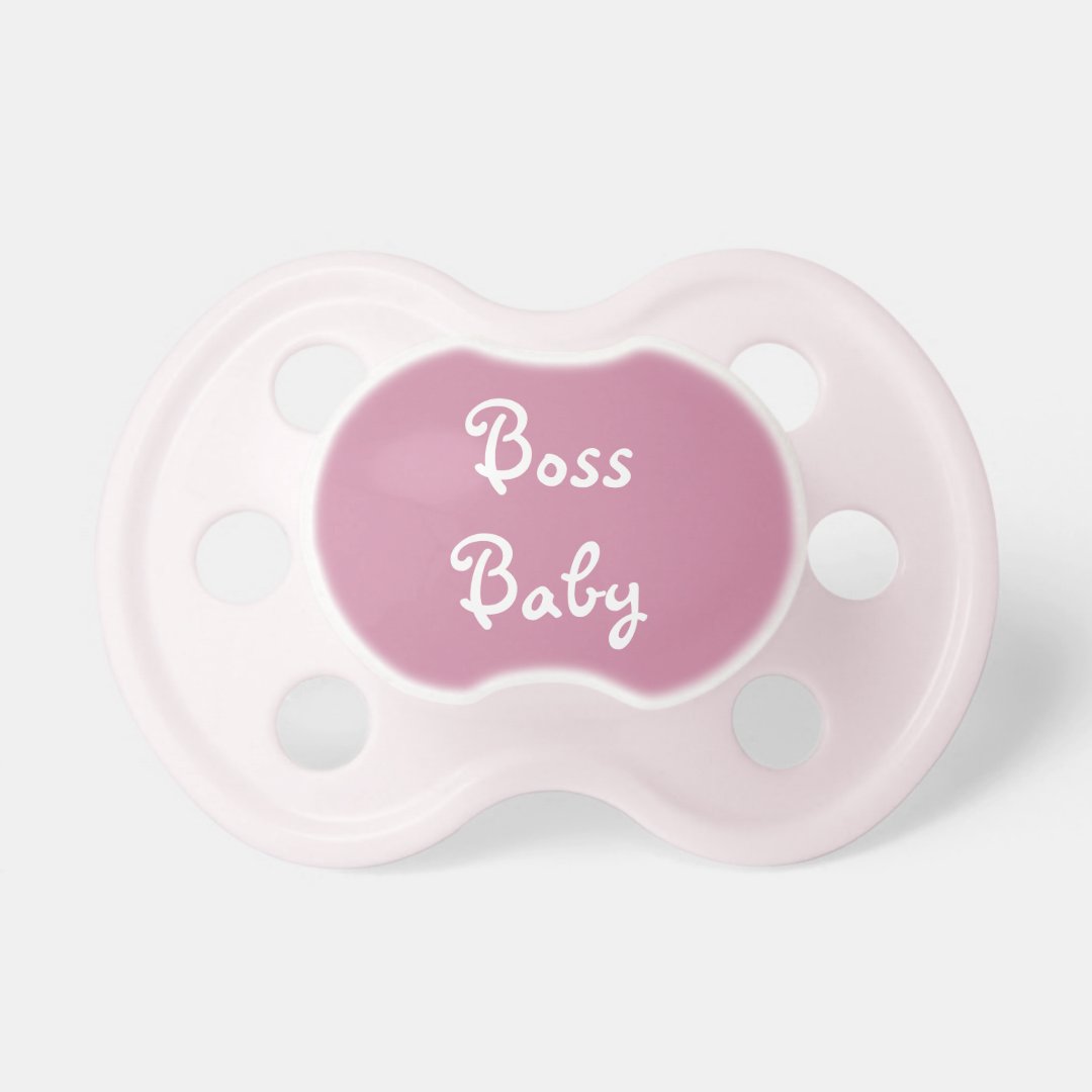 Boss Baby Pacifier | Zazzle