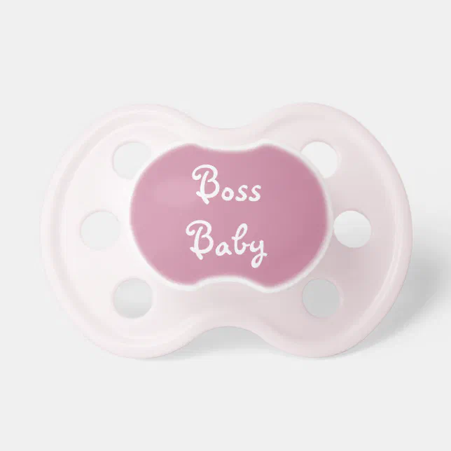 Boss Baby Pacifier | Zazzle