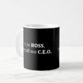 boss coffee mug | Zazzle