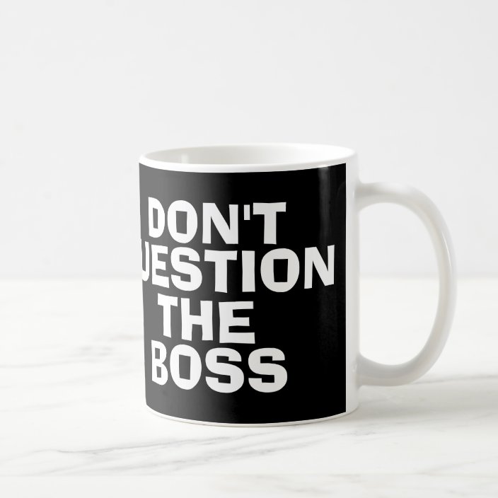 Boss coffee mugs, Funny Coffee Mug | Zazzle.com