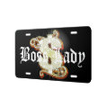Boss Lady Bling Money Aluminum License Plate | Zazzle