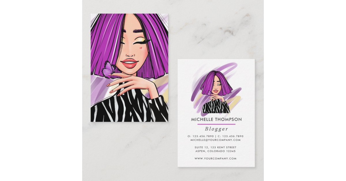 Boss Lady Business Card | Zazzle
