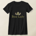 Boss Lady Crown T-Shirt | Zazzle