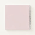 Boss Lady Logo Blush Pink Personalized Notebook | Zazzle