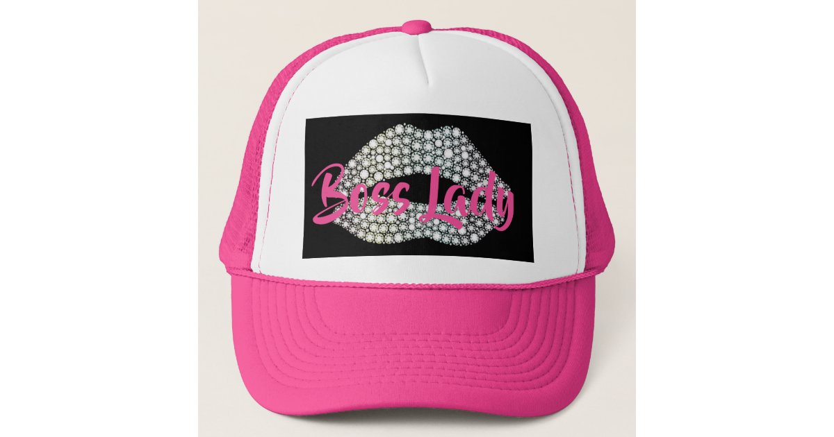 Boss Lady Trucker Hat | Zazzle