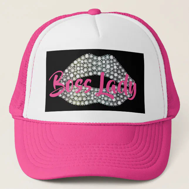 Boss Lady Trucker Hat | Zazzle