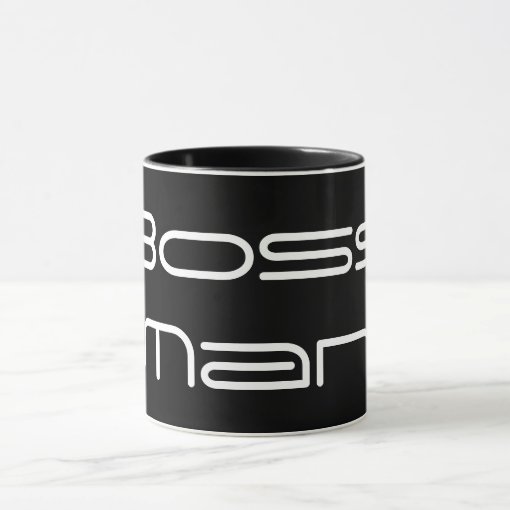 "Boss Man" Mug | Zazzle