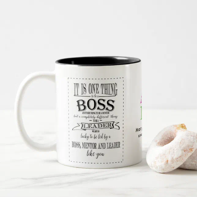 BOSS MUG -THANK YOU BOSS amazing boss | Zazzle