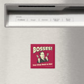 Bosses: Every Village Needs An Idiot Magnet | Zazzle