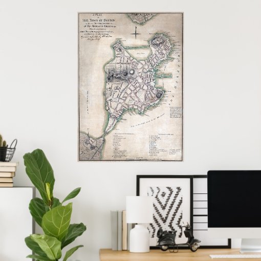 Boston 1775 poster | Zazzle