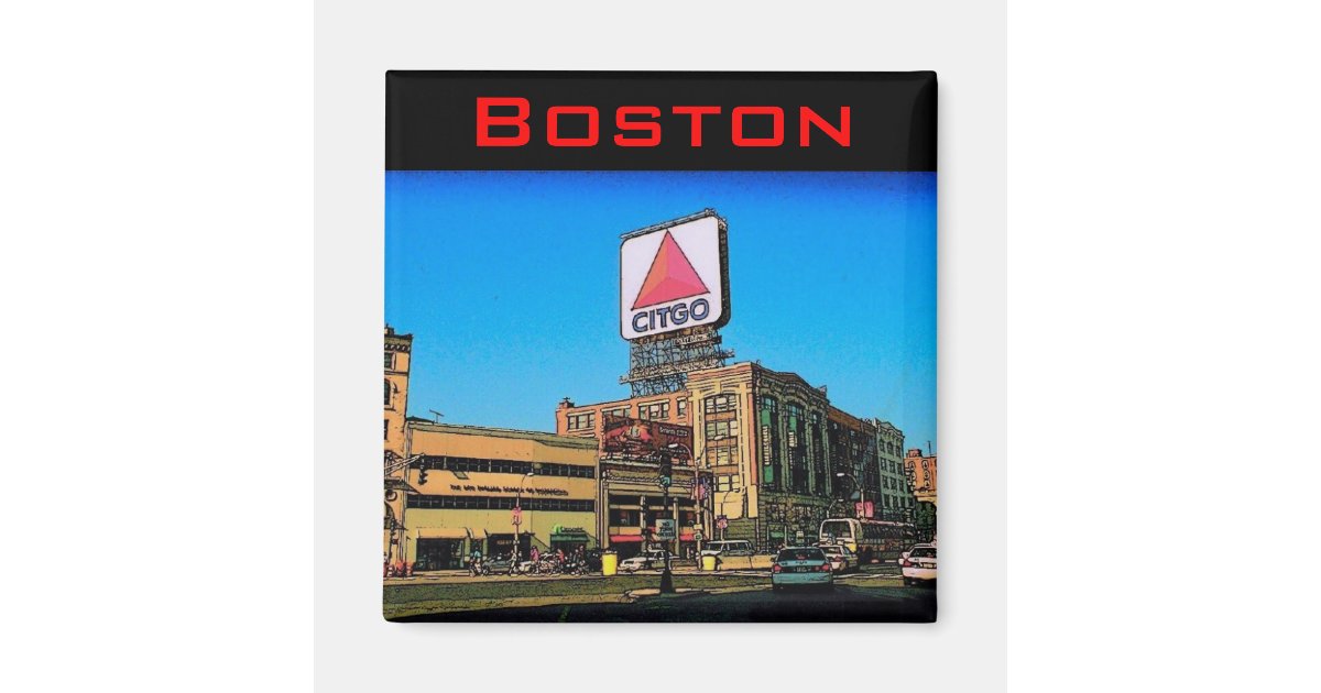 Boston Citgo Magnet | Zazzle