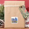 Boston City Colors Square Sticker | Zazzle
