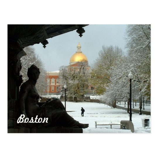 Boston Common Postcard | Zazzle.com