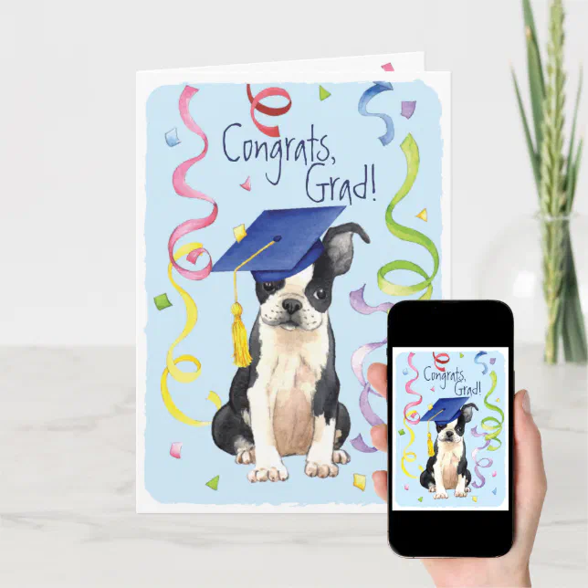 Boston Graduate Card | Zazzle