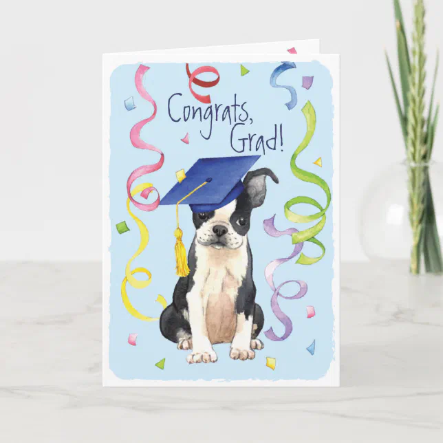 Boston Graduate Card | Zazzle