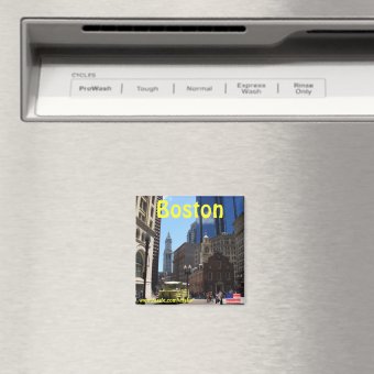 Boston Massachusetts photography magnet | Zazzle