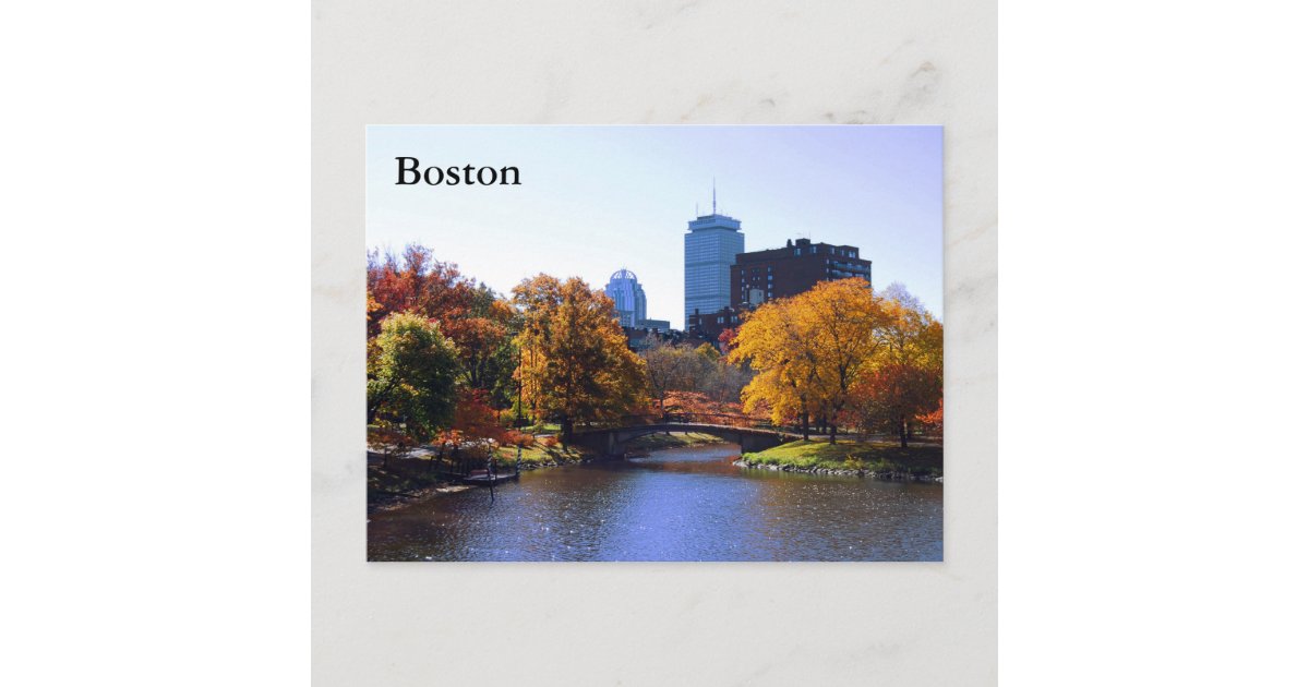 Boston, Massachusetts Postcard | Zazzle