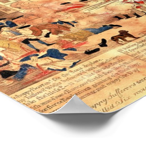 Boston Massacre Poster | Zazzle