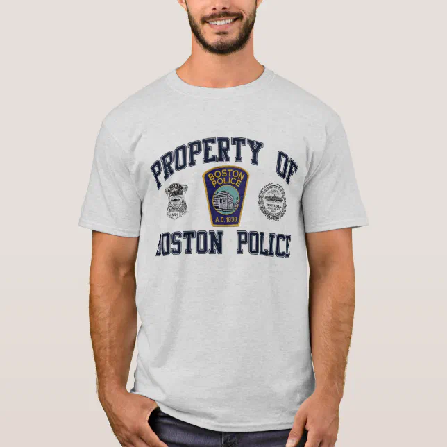 Boston Police T-Shirt | Zazzle