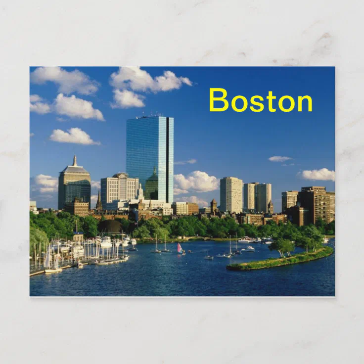 Boston postcard | Zazzle
