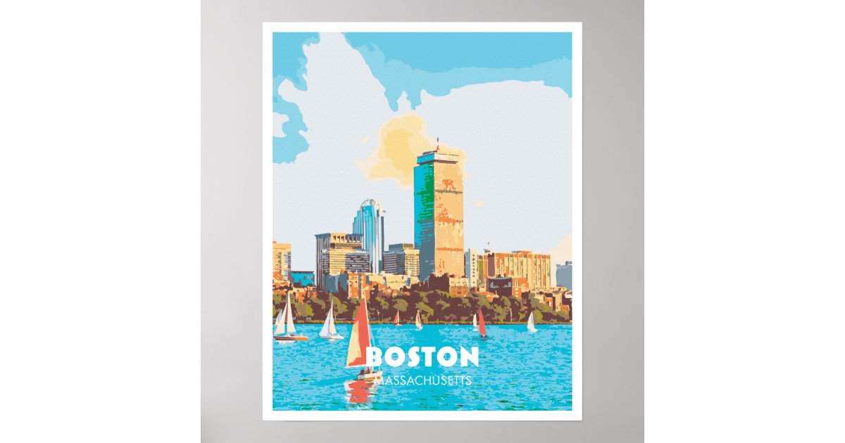Boston Poster | Zazzle