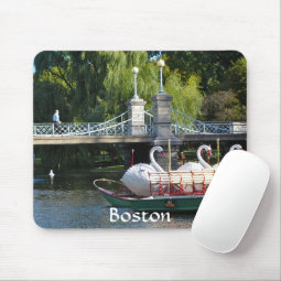 Boston Public Garden Mouse Pad | Zazzle