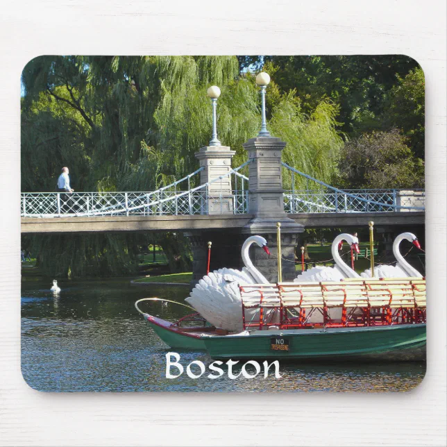 Boston Public Garden Mouse Pad | Zazzle
