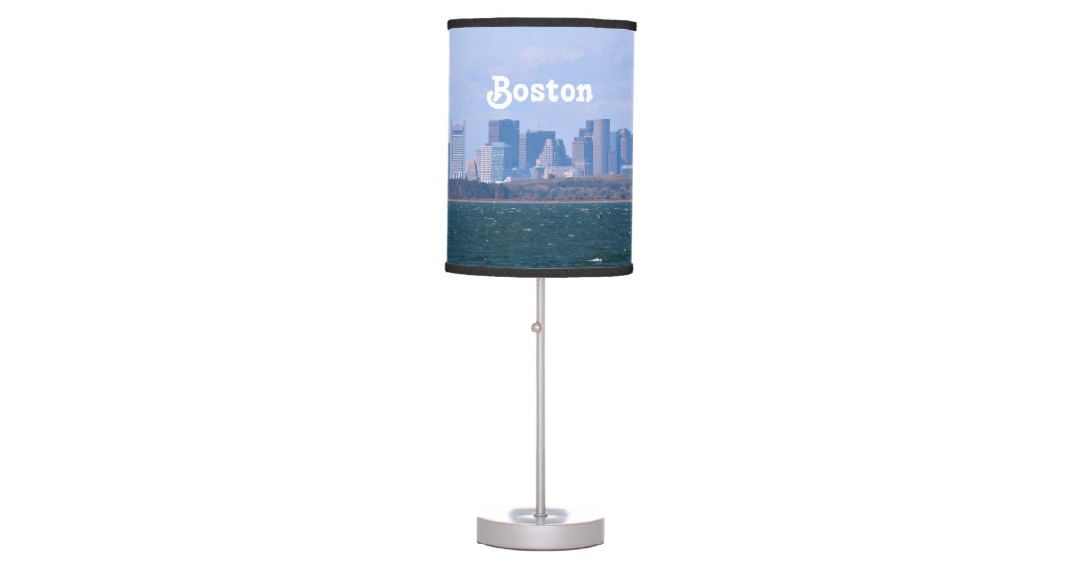 Boston Skyline Table Lamp | Zazzle