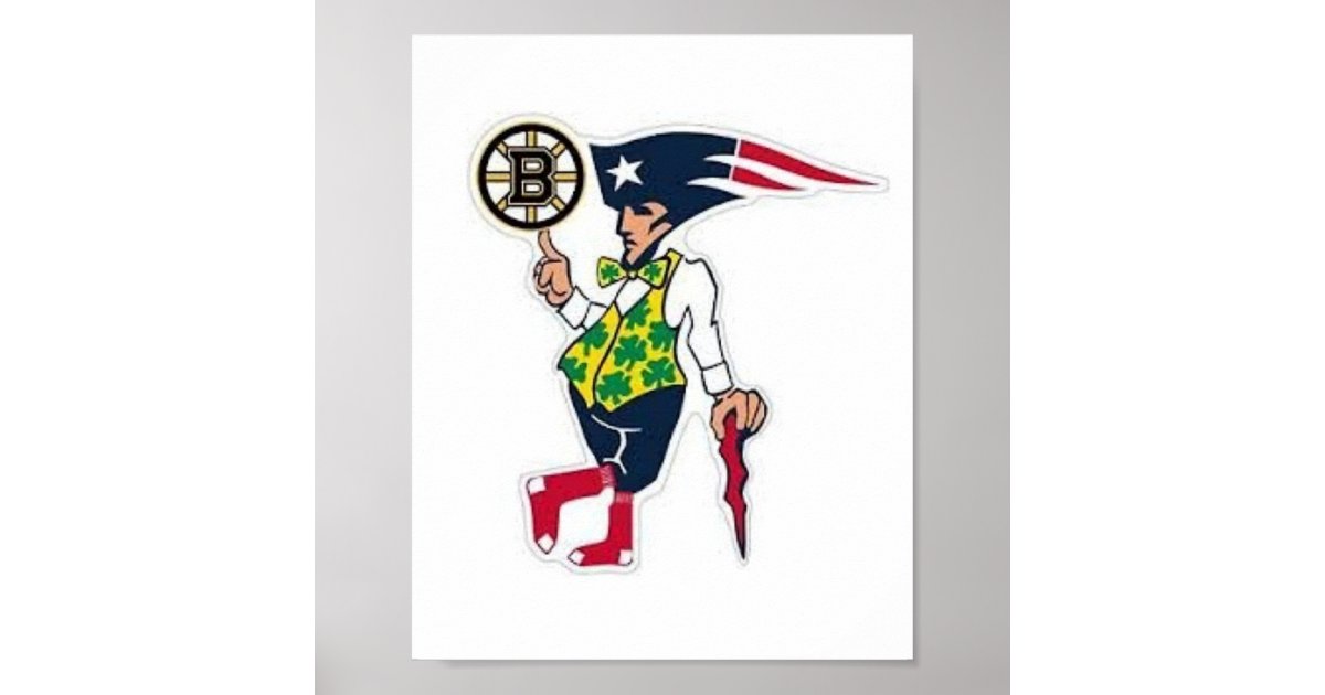 Boston Sports Poster | Zazzle